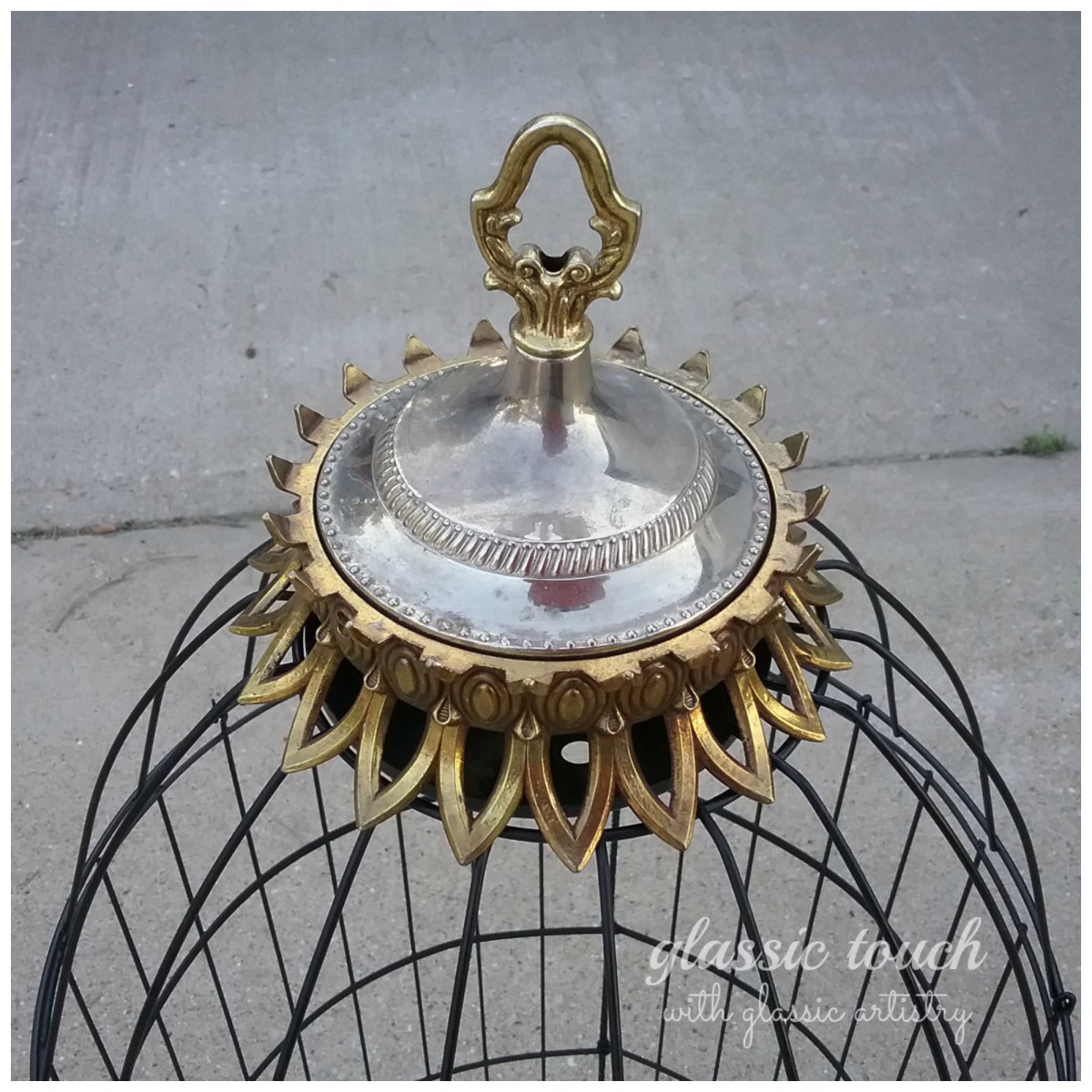 Garden Cloche DIY Tutorial – glassic touch