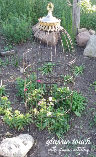 Garden Cloche DIY Tutorial – glassic touch